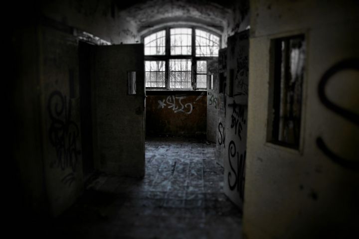 Asylum corridor - Artwork by The Man With The Hat - Photography ...