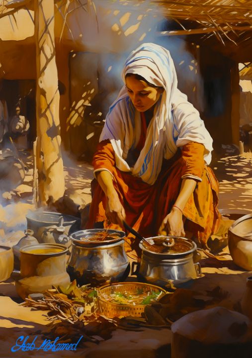Traditional Cooking - Fine_Arts - Paintings & Prints, Food & Beverage ...