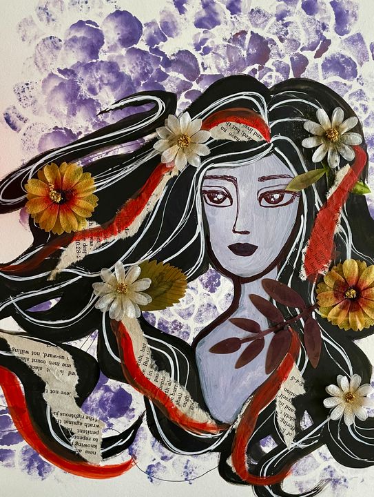 Goddess - Anna Sarao Artwork - Paintings & Prints, Ethnic, Cultural ...
