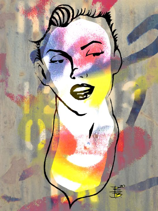 Modern Monroe - Robert Ball Fine Art & Photography - Digital Art & AI ...