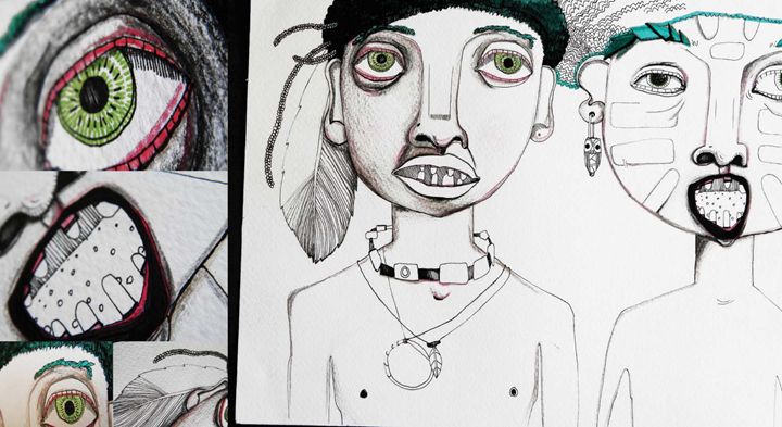 Difference - Sweetlemone - Drawings & Illustration, People & Figures ...
