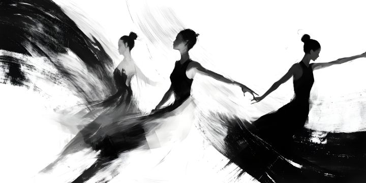 Choreography of Contrast - DRIFT POINT GALLERY - Digital Art & AI ...