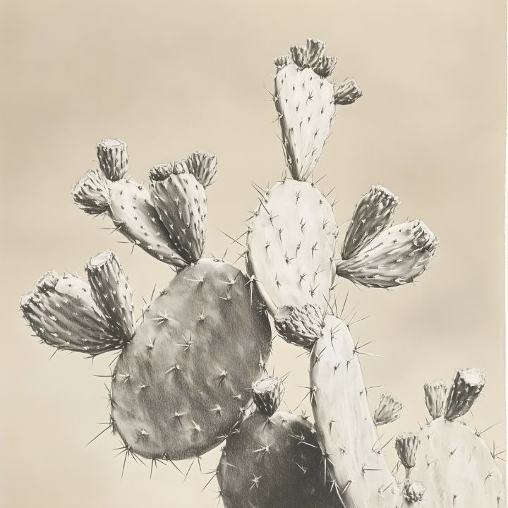 ”Botanical Charcoal" – No.7 (of 12) - DRIFT POINT GALLERY - Digital Art ...
