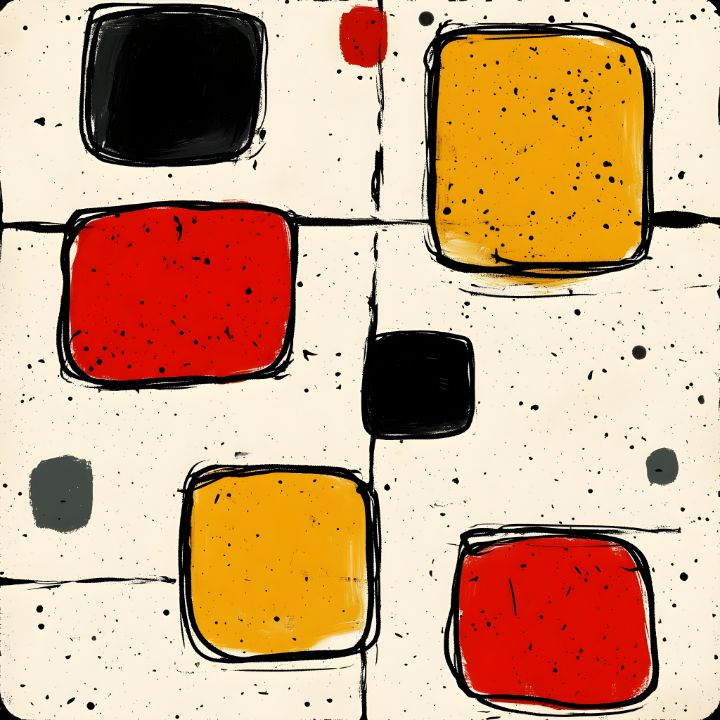 Post modern pattern I - DRIFT POINT GALLERY - Digital Art & AI ...