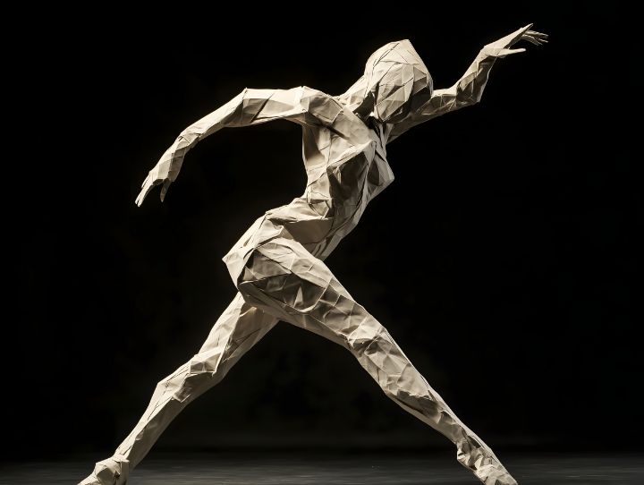 ”Paper Folds in Motion” – 1 (of 5) - DRIFT POINT GALLERY - Digital Art ...