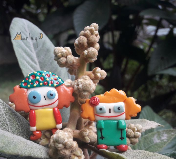 Handmade polymer clay pixels - Marley Art - Jewelry, Pins & Brooches ...