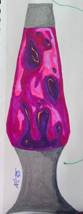 Lava Lamp artwork - Curated Arts by Olivia - Drawings & Illustration ...