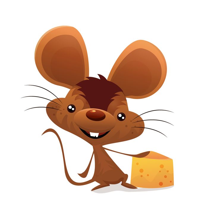2 Mice Clipart