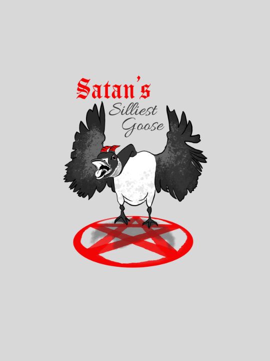 Satan's Silliest Goose - Risa Knight Designs - Digital Art & AI ...