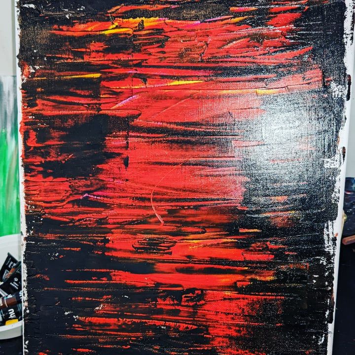 Mars Sunset - Lovejoy's Gallery - Paintings & Prints, Abstract, Color ...