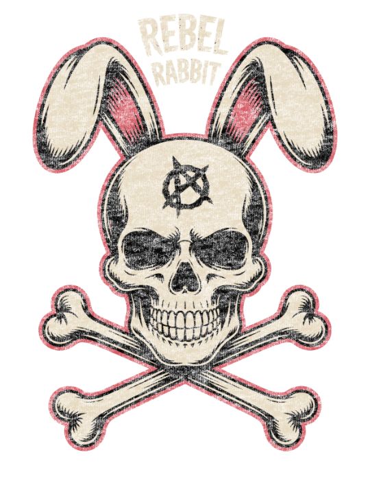 Rebel Rabbit – Funny Punk Rocker - Mixed and Remixed - Drawings ...