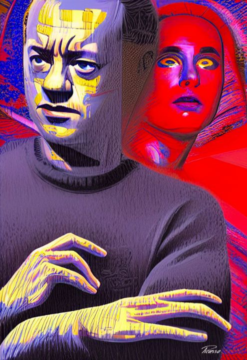 Discordia Abstract 009 Print - Grim Picasso Fine Art Gallery ...