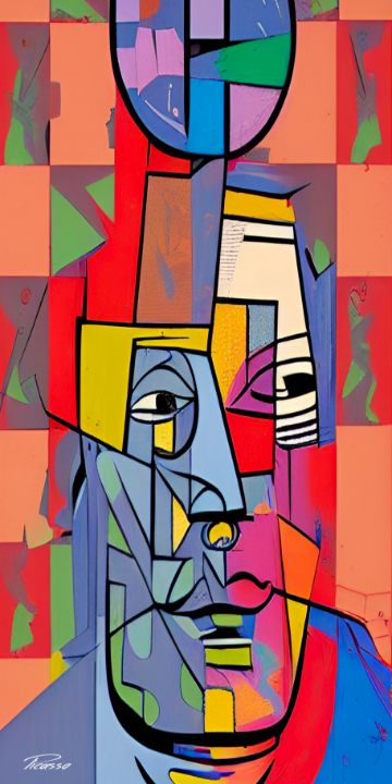 Discordia Abstract 011 Print - Grim Picasso Fine Art Gallery ...