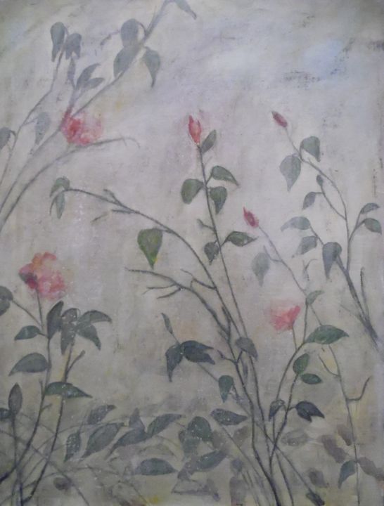 wild rose - maureen thompson - Paintings & Prints, Flowers, Plants ...