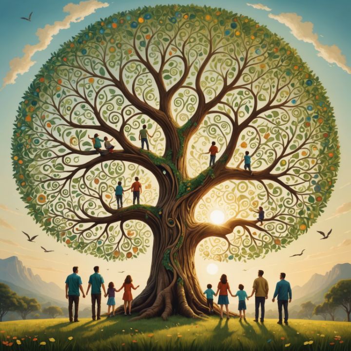 Enjoy the Tree of Life - Colors of Faith - Paintings & Prints, Religion ...