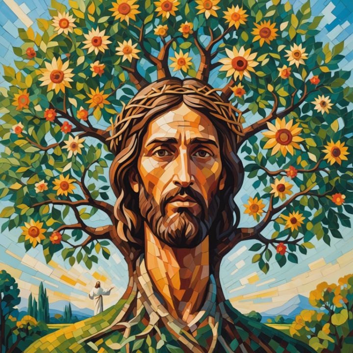 Come to the Tree of Faith - Colors of Faith - Paintings & Prints ...