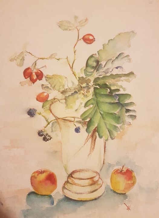 Nature morte - Bruno Benoit-Janin - Paintings & Prints, Flowers, Plants ...