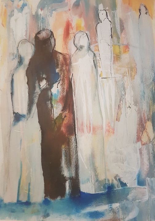 sans titre - Bruno Benoit-Janin - Paintings & Prints, People & Figures ...