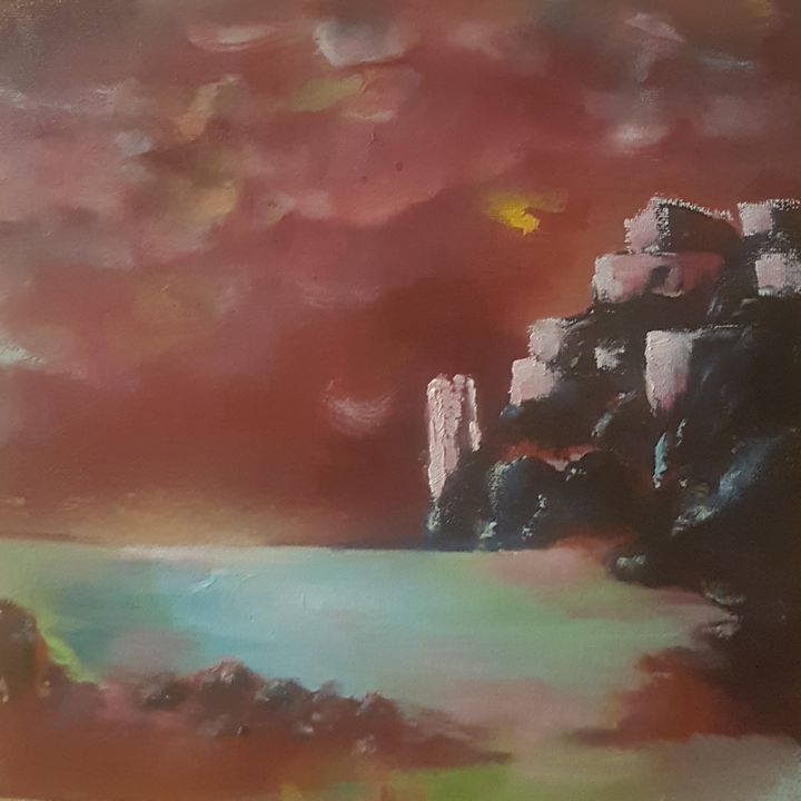 Village oublié - Bruno Benoit-Janin - Paintings & Prints, Landscapes ...