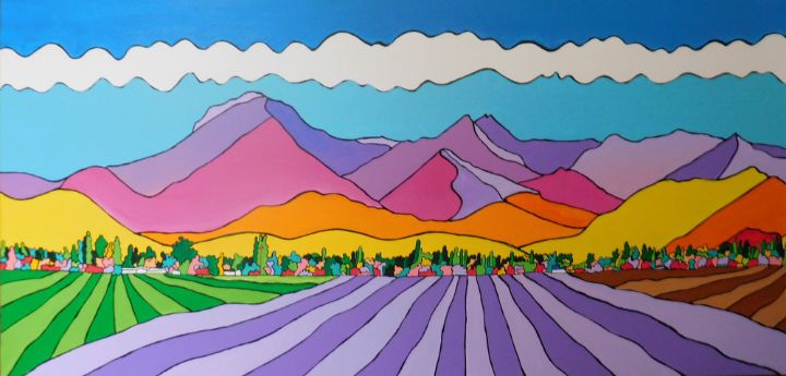 Sutter Buttes - Nelson + Dynan - Paintings & Prints, Landscapes ...