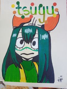 Tsuyu asui mha - Naya - Drawings & Illustration, Childrens Art, Comics ...