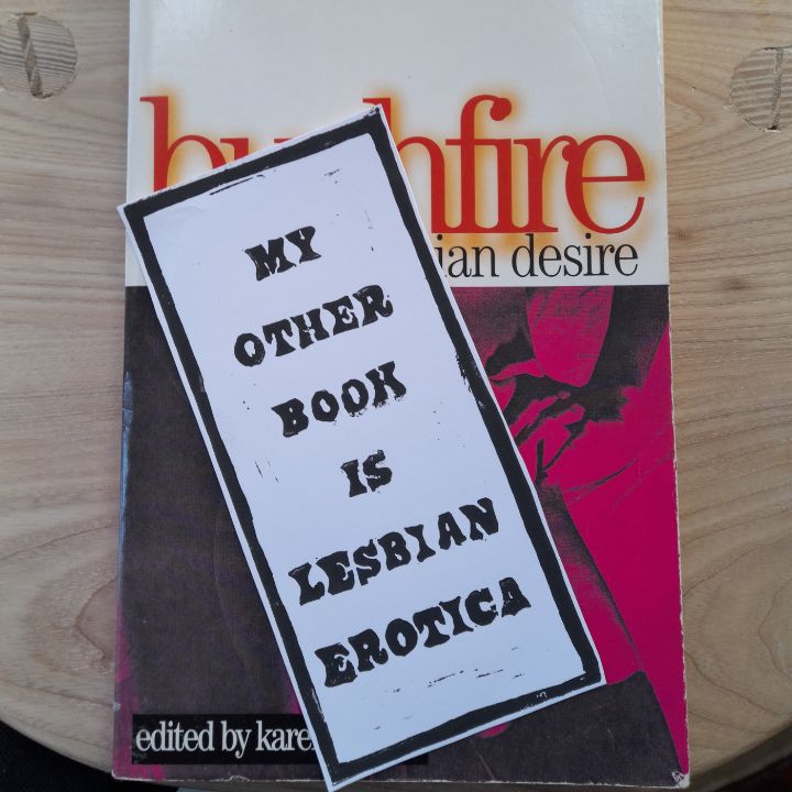 Lesbian Erotica Bookmark - Ella Dawson-Gorton - Paintings & Prints ...