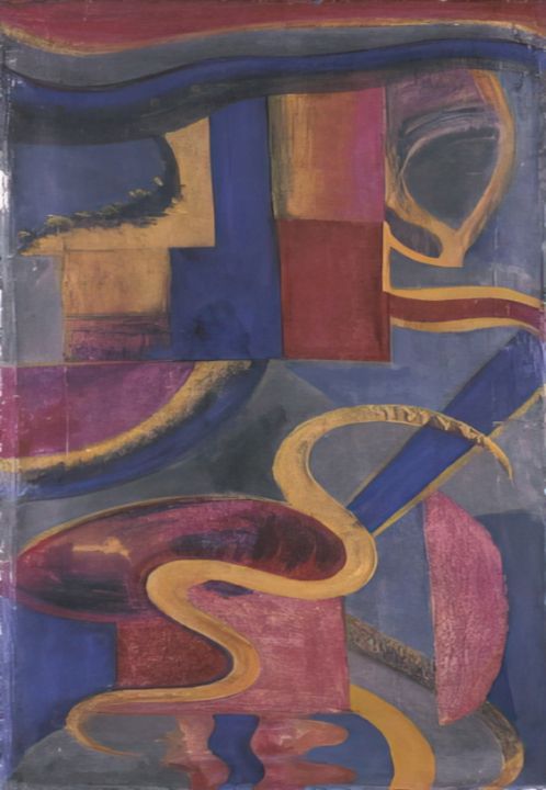 Composizione Dada - Abstract Art - Julius Evola - Paintings & Prints ...