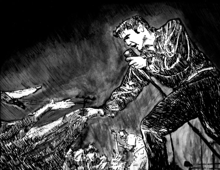 Elvis: Man of the People - Tim Buktu Draws - Drawings & Illustration ...