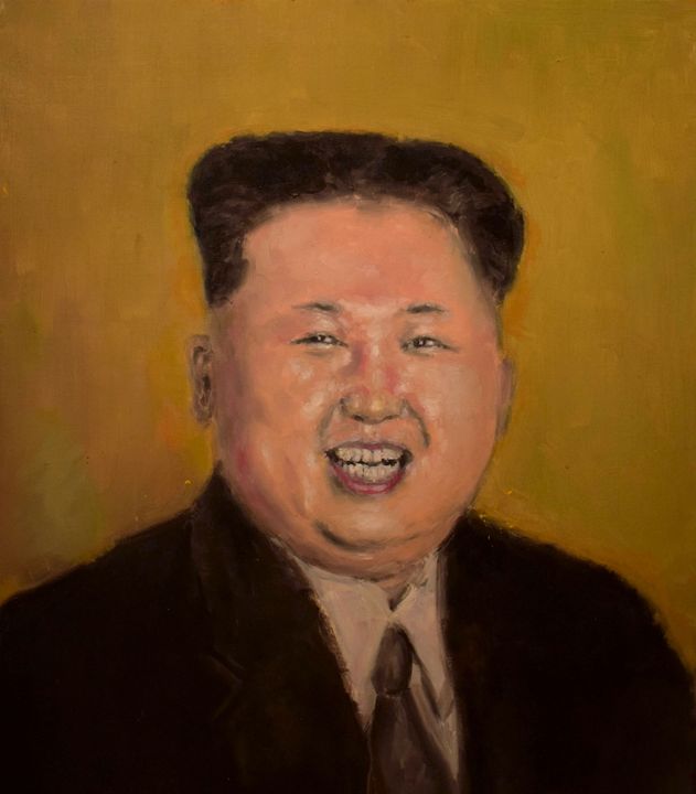 Kim Jong Un portrait - mislawh - Paintings & Prints, People & Figures ...