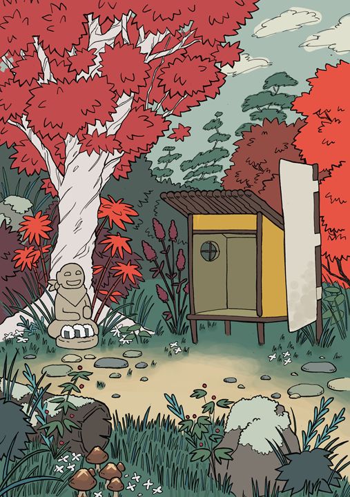 Rest Stop - Left-To-Right Studios - Drawings & Illustration, Landscapes ...