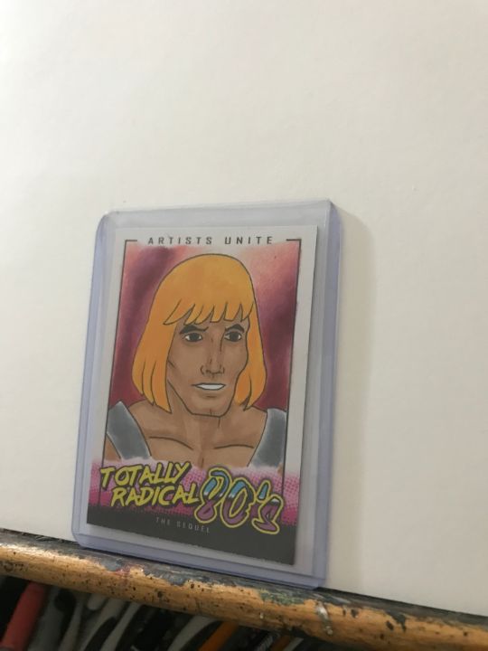 He-Man Original Sketch Card - Original Horror Art By Wayne Tully ...