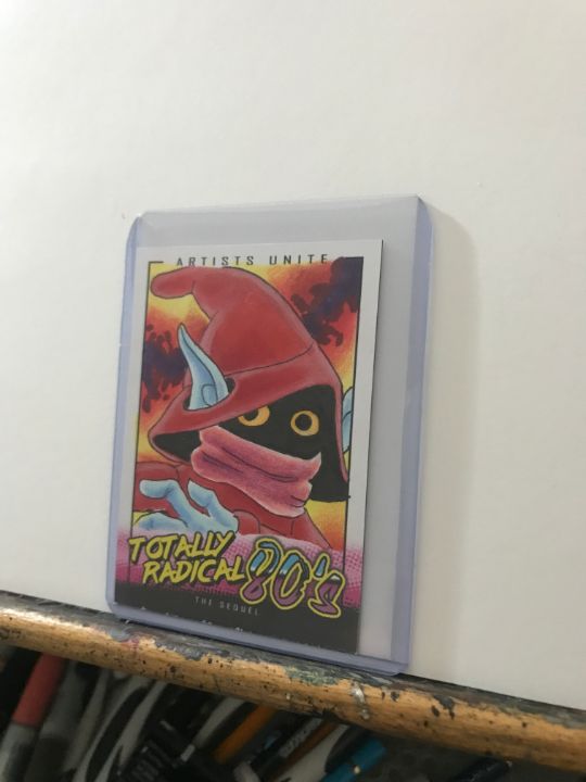 Orco MOTU Sketch Card - Original Horror Art By Wayne Tully - Drawings ...