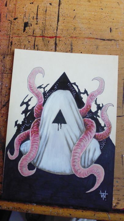 The Void Colour Horror Artwork - Original Horror Art By Wayne Tully ...