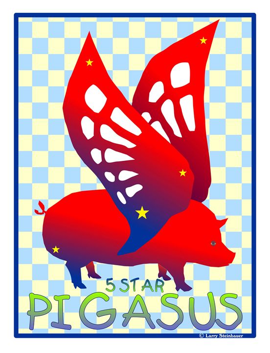 PIGASUS - LARRY STEINBAUER - Drawings & Illustration, Fantasy ...