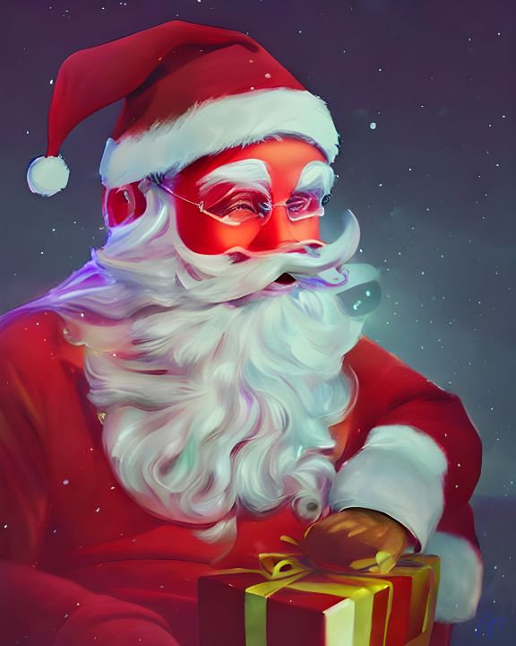 Classic Santa - plainhavoc - Digital Art & AI, Holidays & Occasions ...