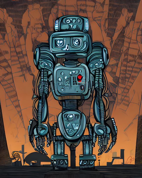 Digger Bot - plainhavoc - Digital Art & AI, Fantasy & Mythology, Other ...