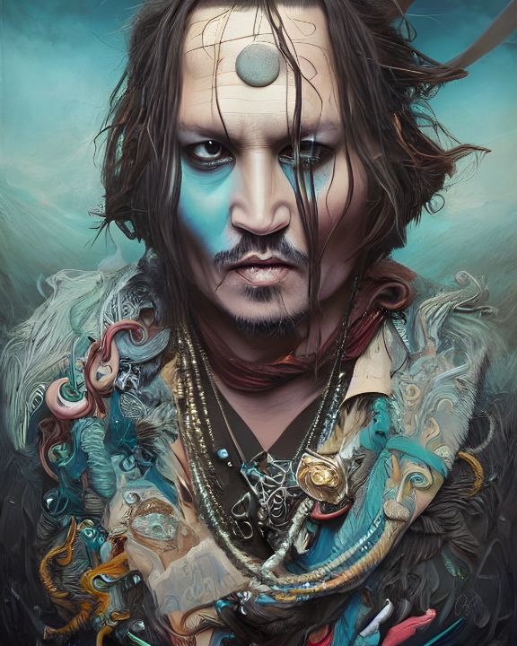 Johnny Depp Concept Art - plainhavoc - Digital Art & AI, People ...