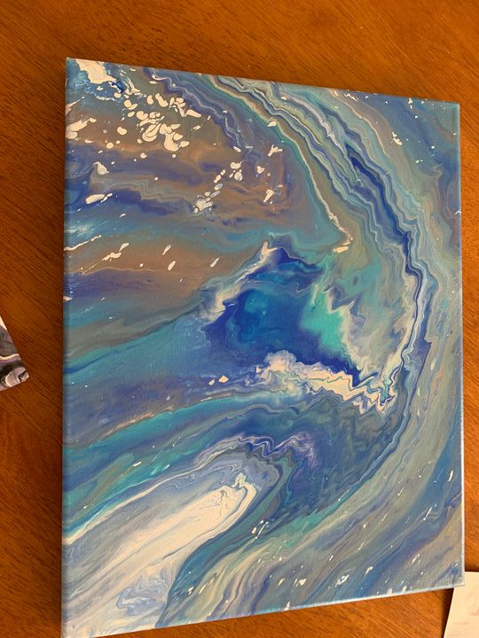 Acrylic pour - Chaya - Crafts & Other Art, Other Crafts & Art - ArtPal