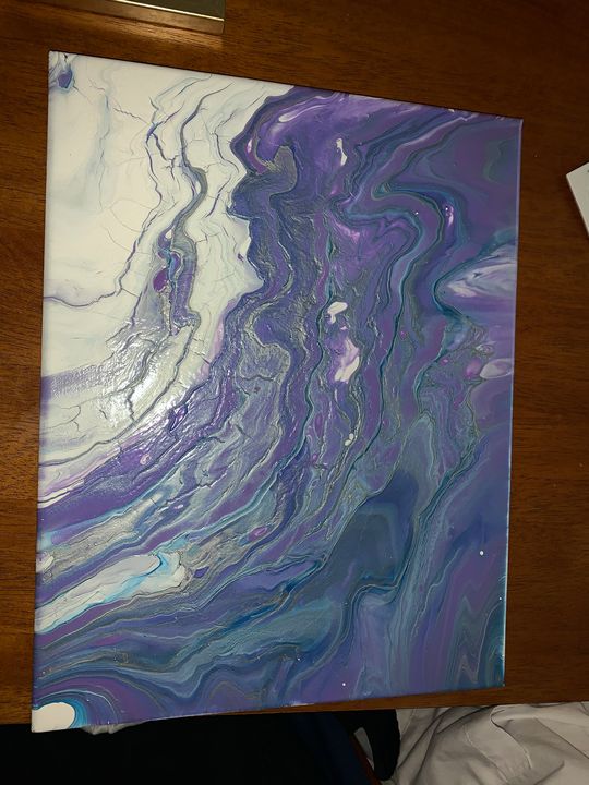 Acrylic Pour - Chaya - Crafts & Other Art, Other Crafts & Art - ArtPal