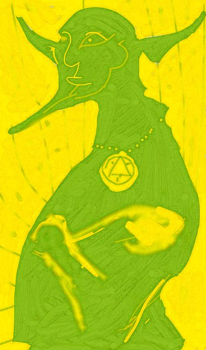 the wood demon - ART NASTYA - Drawings & Illustration, Fantasy ...