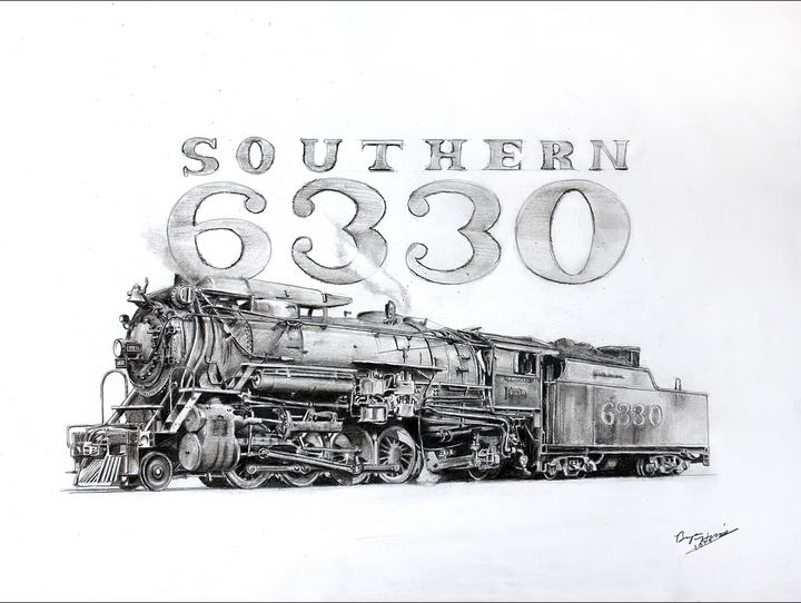 Southern 6330 - Art by Bryan - Drawings & Illustration, Vehicles ...