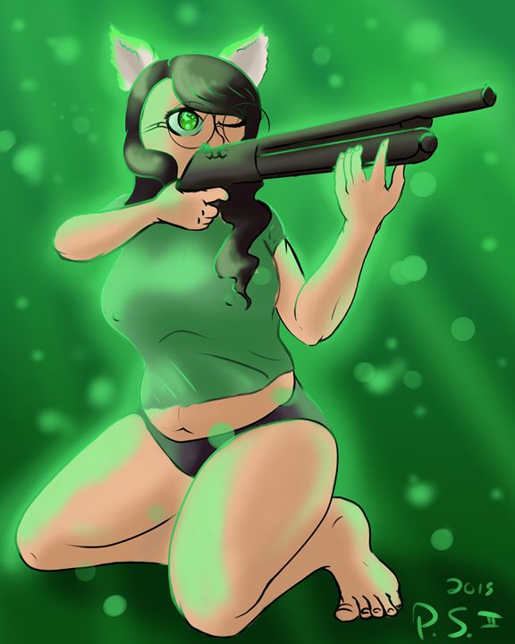 the Markswoman - Paul's Perfect Pixels - Digital Art, Fantasy & Mythology, Fantasy Men & Women ...