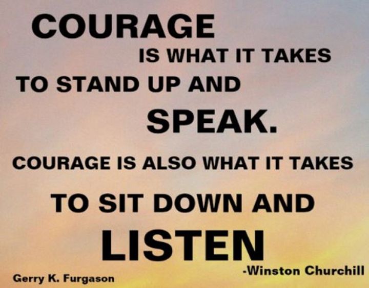 COURAGE IS WHAT IT TAKES - Gerry K. Furgason - Photography, Religion ...