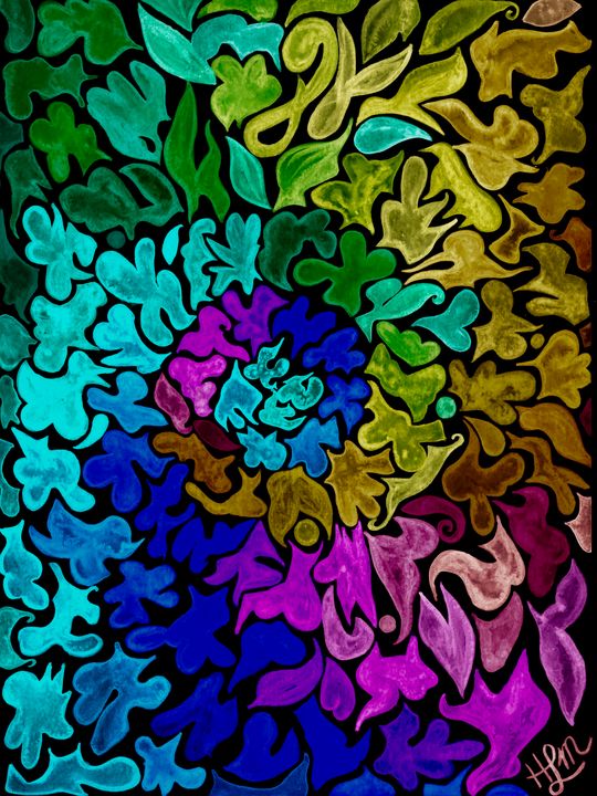 Doodle swirl inverted - HLM- Artist & Crafter - Digital Art & AI ...