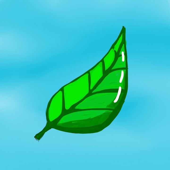 Leaf - Tim's Art - Digital Art, Flowers, Plants, & Trees, Trees ...