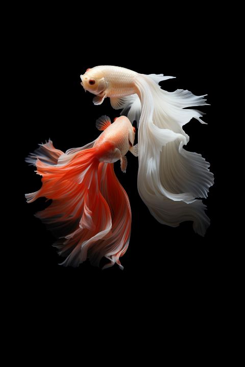 Yin and Yang - mini.art - Digital Art & AI, Animals, Birds, & Fish ...