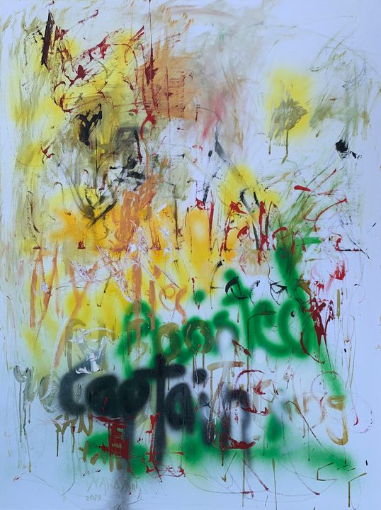 Liar Liar - Artist Khalid Alzayani - Paintings & Prints, Abstract ...