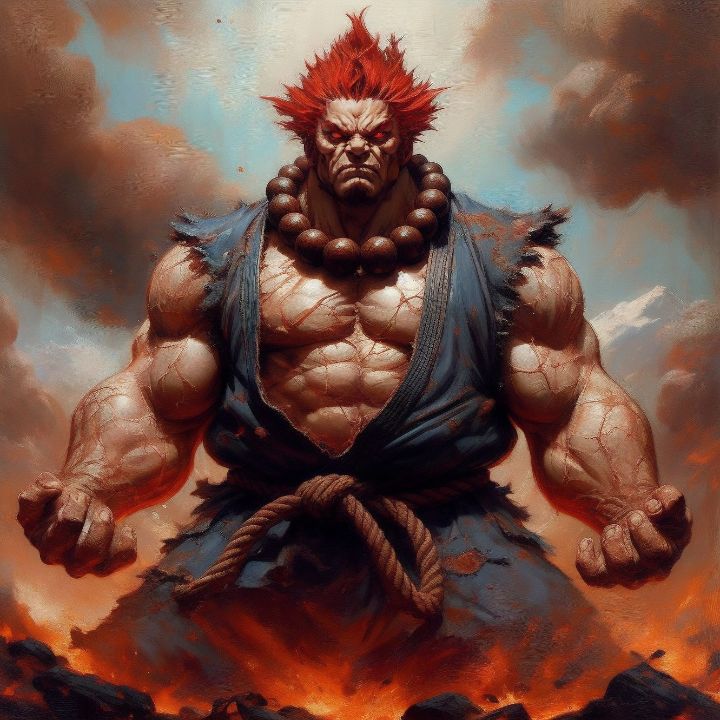 akuma satsu no hado - solanes ai art - Digital Art & AI, People ...