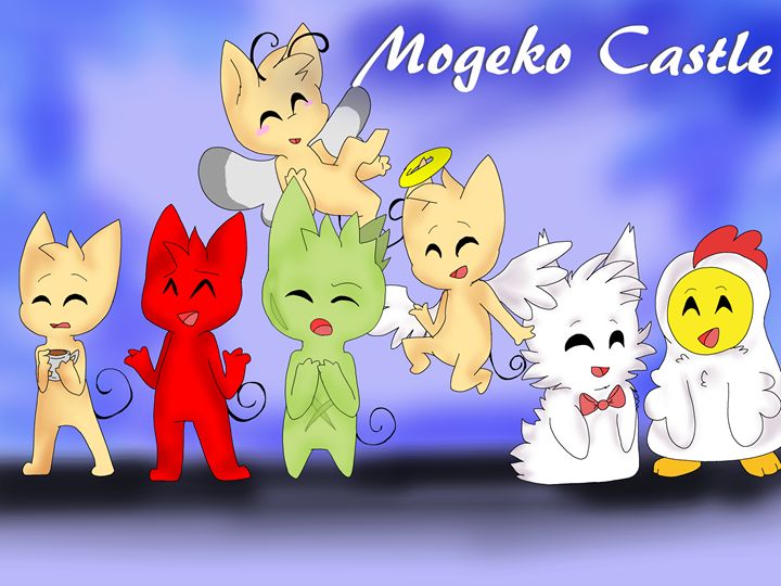 Seven Special Mogekos - Ghastly's Gallery - Digital Art & AI, Animals ...
