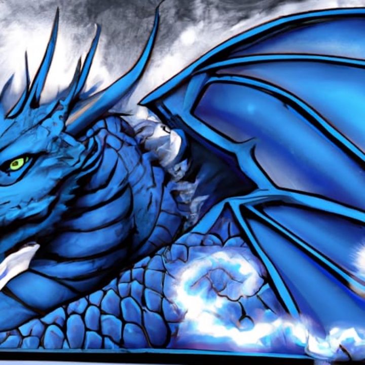Blue Dragon of Emotion - Christopher Madsen - Drawings & Illustration ...